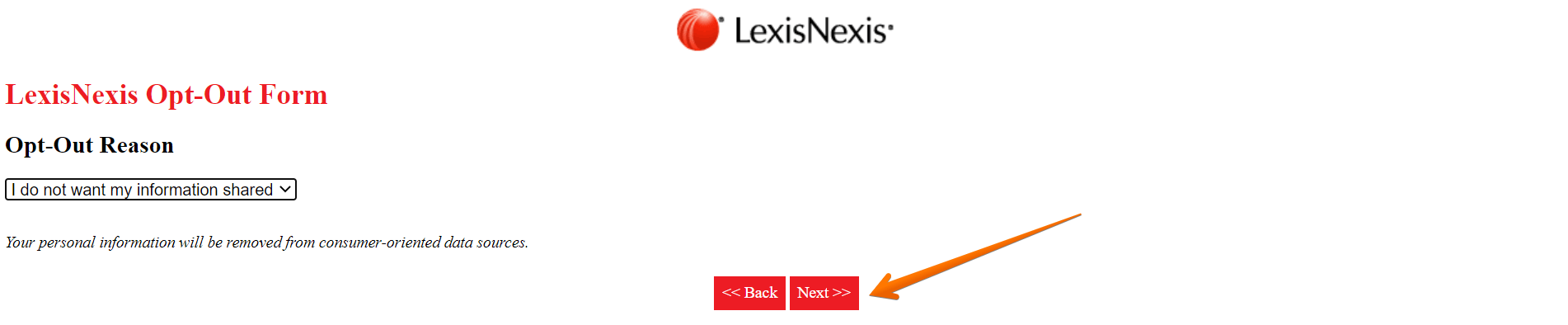 LexisNexis Opt Out & Removal Guide | Onerep
