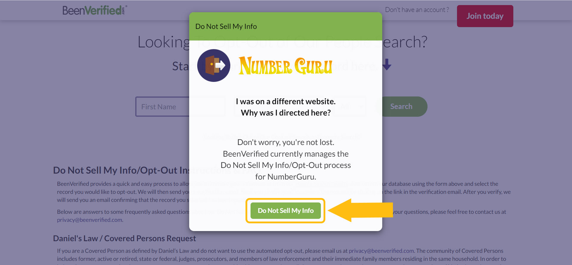 Delete NumberGuru Account | Opt-Out Guide [2024] | Onerep