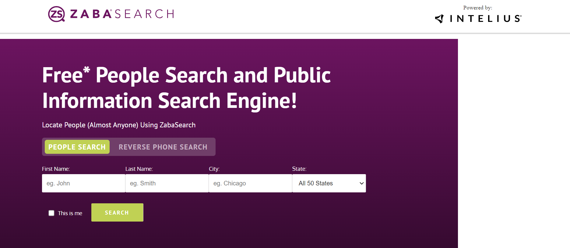 ZabaSearch.com Opt Out | How To Remove Information | Onerep