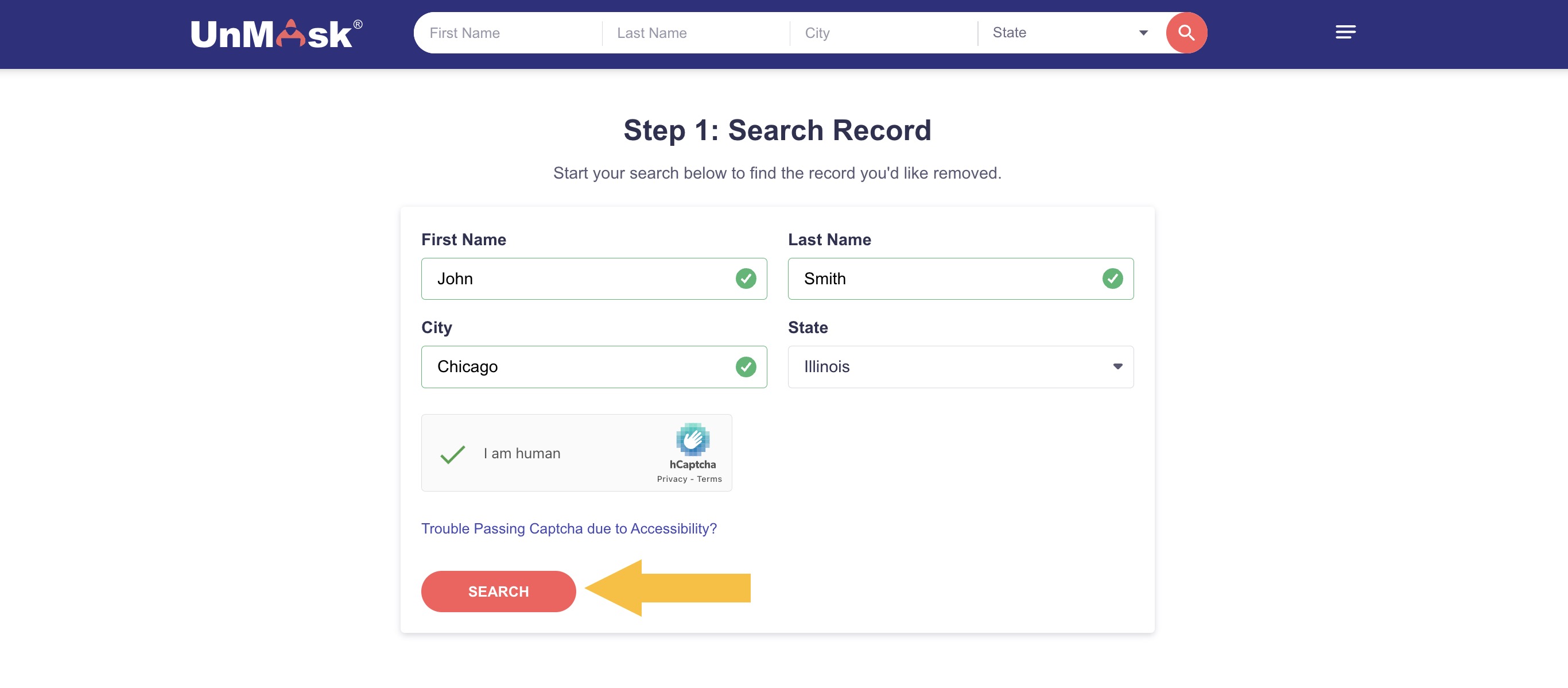 UnMask.com Opt Out | Remove Yourself Guide | Onerep